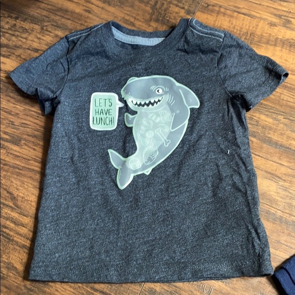 Cat & Jack | Shirts & Tops | Cat Jack 8m Shark Tee | Poshmark
